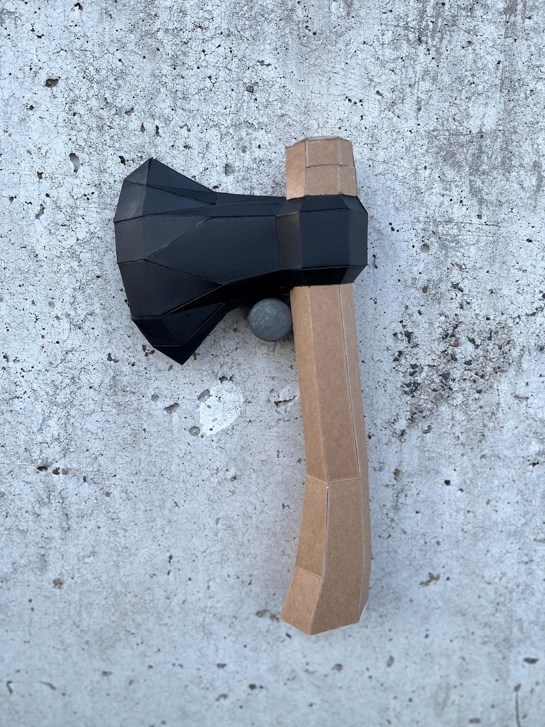 Printable Paper Model of Viking Axe 3D Folding DIY Template. - Etsy
