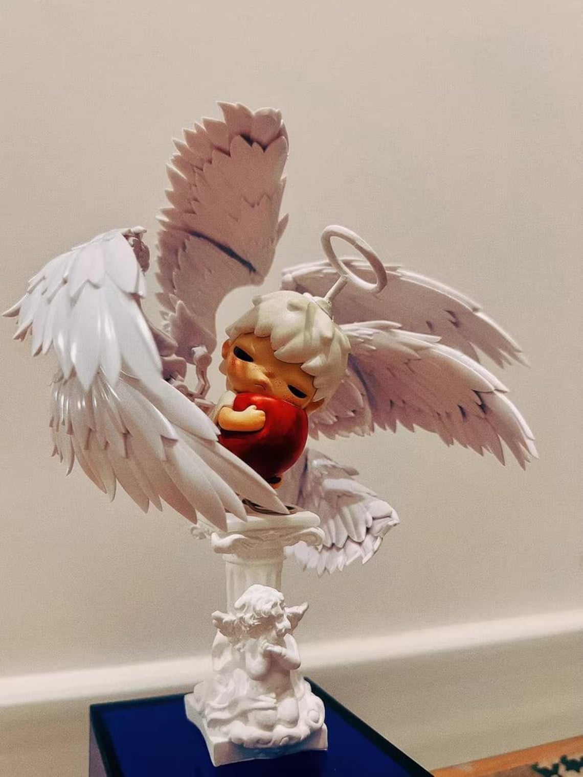 Handmade Hirono to Seraphim Angel, Hand Painted and Sculpted Figure - Etsy