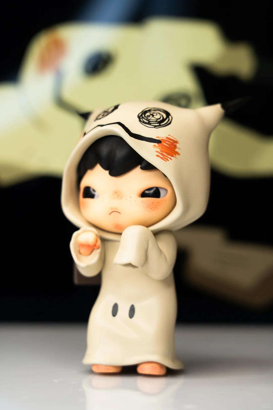 Handmade Hirono to Pika Mikyu, Hand Painted and Sculpted Figure - Etsy