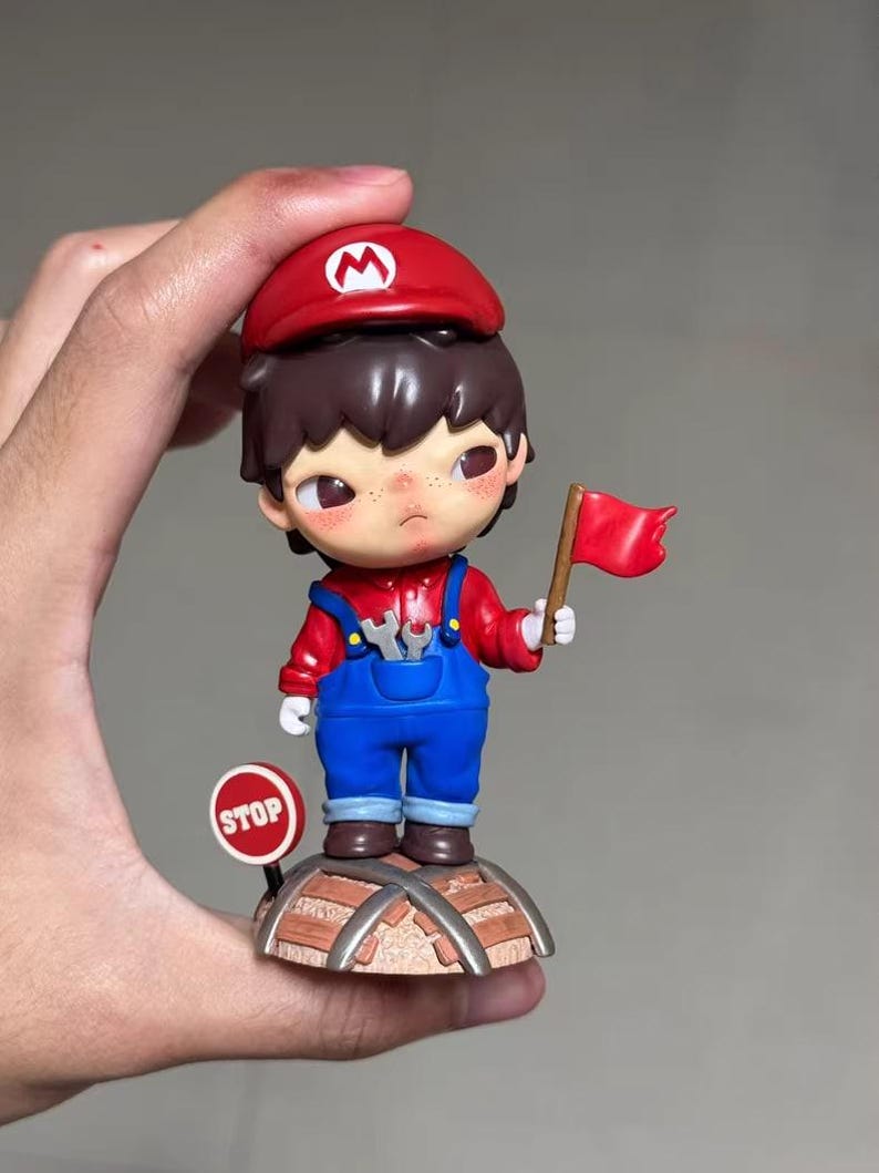 One off Handmade Hirono to Mari, Hand Painted and Sculpted Figure - Etsy