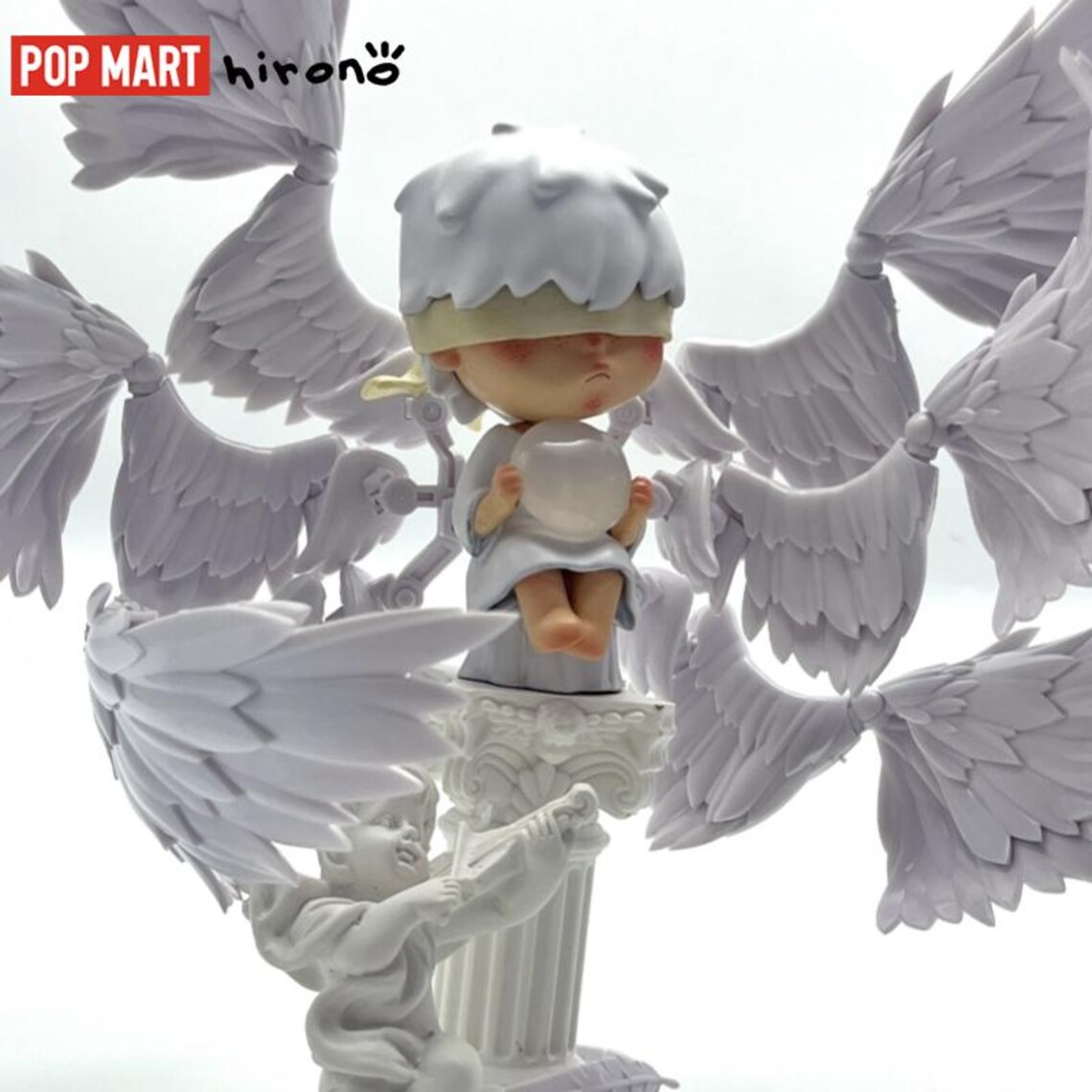 Handmade Hirono to Seraphim Angel 2, Hand Painted and Sculpted Figure ...