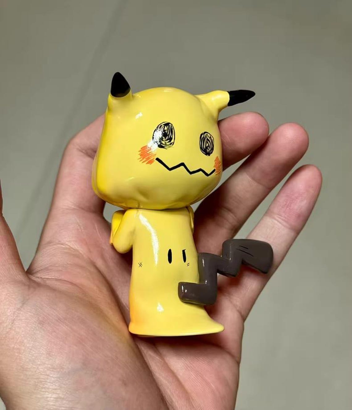 Handmade Hirono to Pika Mikyu, Hand Painted and Sculpted Figure - Etsy