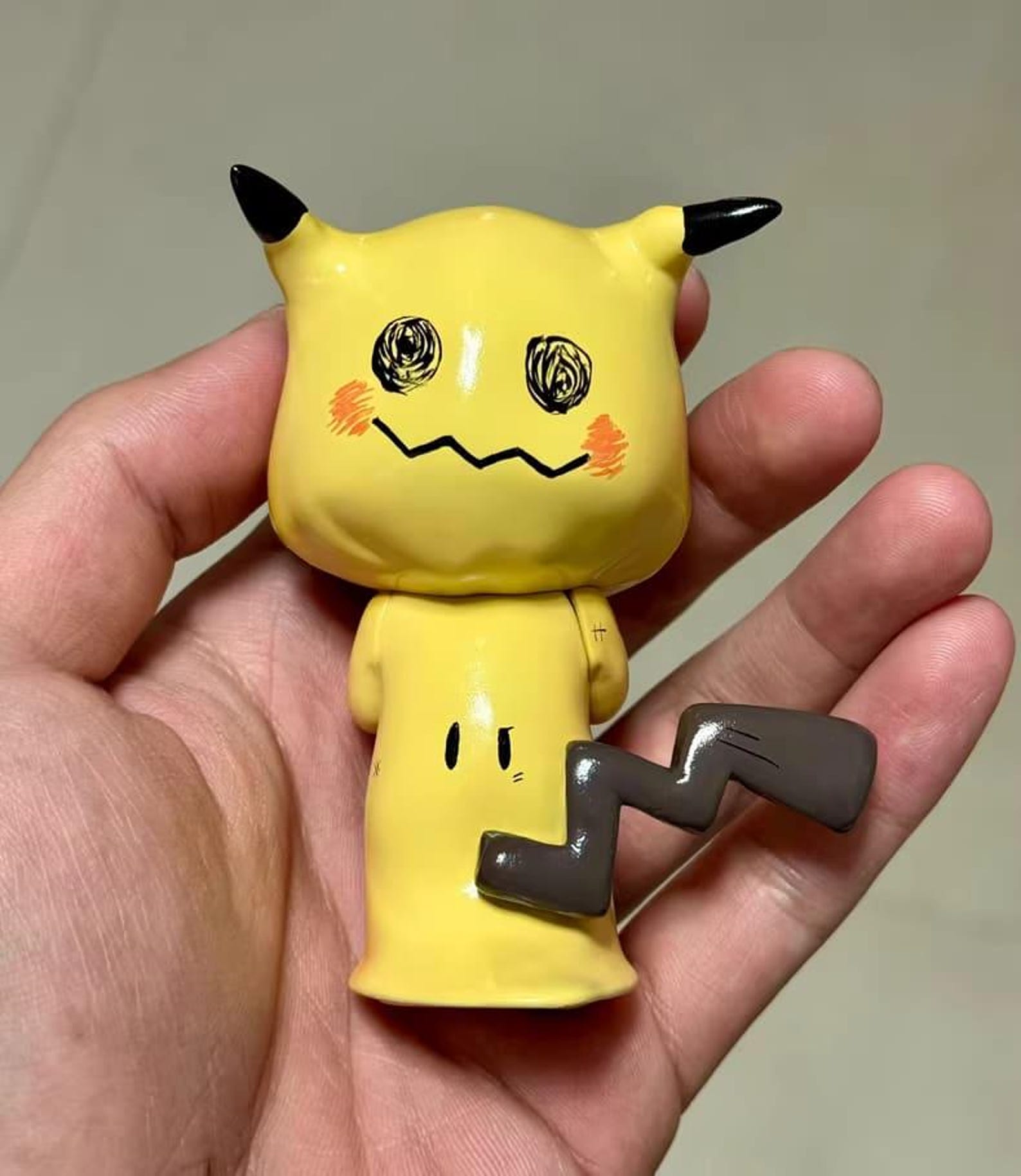 Handmade Hirono to Pika Mikyu, Hand Painted and Sculpted Figure - Etsy