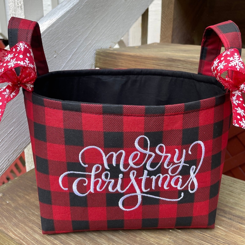 Buffalo Plaid Christmas Decor - Etsy