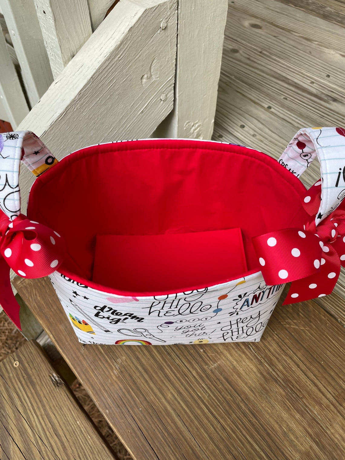 Teacher Room Teacher Gift Back to School Organizer Bin Storage - Etsy