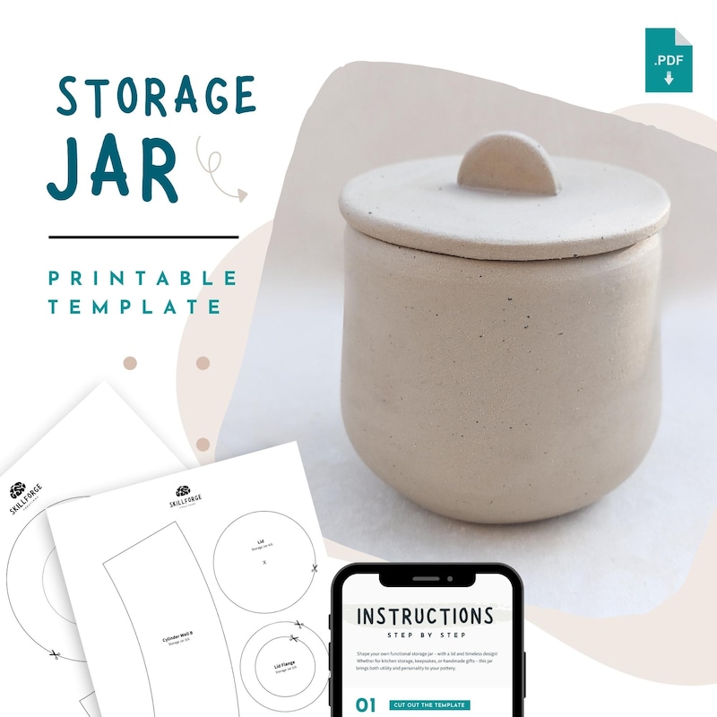 Lided Jar Pottery - Etsy