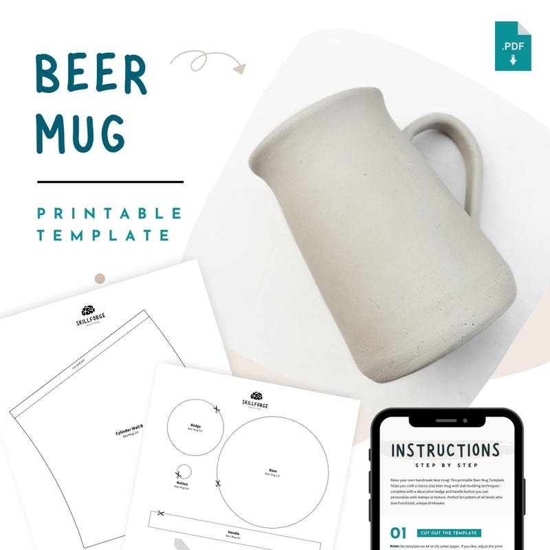 Pottery Mug, Beer - Etsy UK