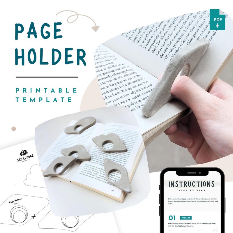Book Holder - Etsy