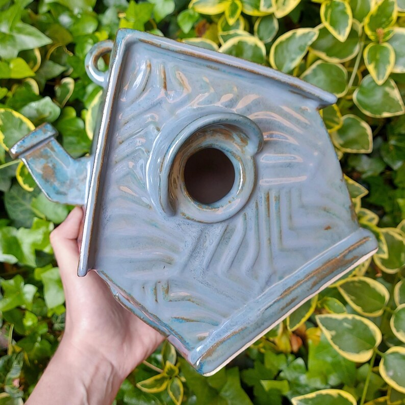 Birdhouse Template – Printable Ceramic Nesting Box Pattern – Slab ...