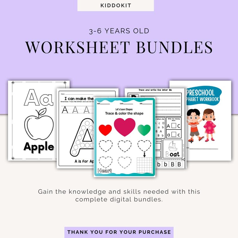 Early Learning Mega Bundle | Preschool to Kindergarten | Printable Digital Learning Activities ...