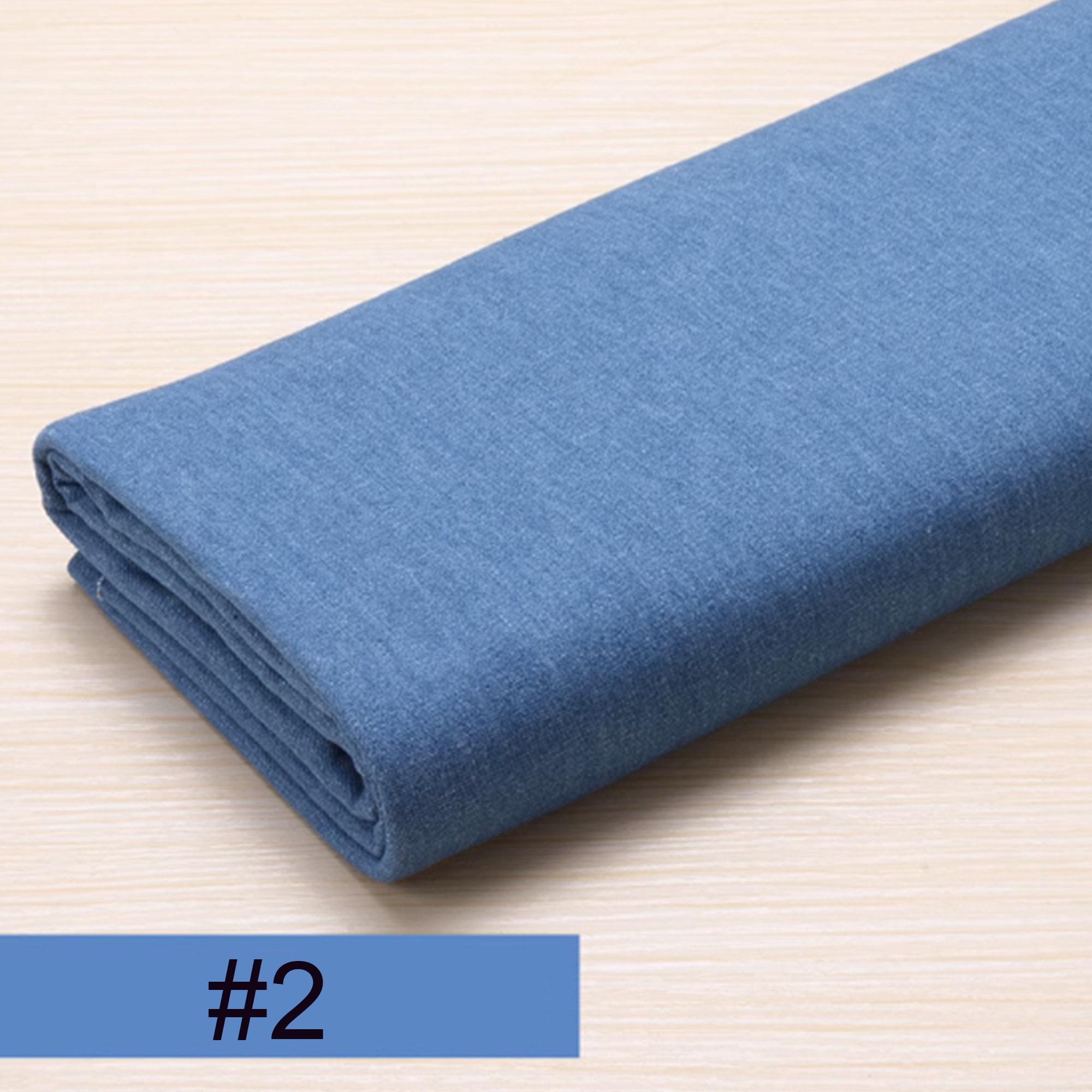 Blue Denim Fabric- Washed Denim- Denim Cotton Fabric,denim Fabric- Jean ...