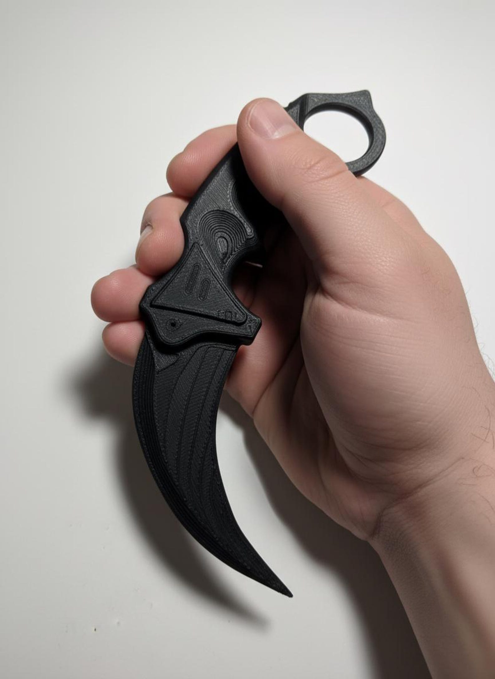 3D Printed Karambit Knife STL File – Gamer Cosplay Prop (digital ...