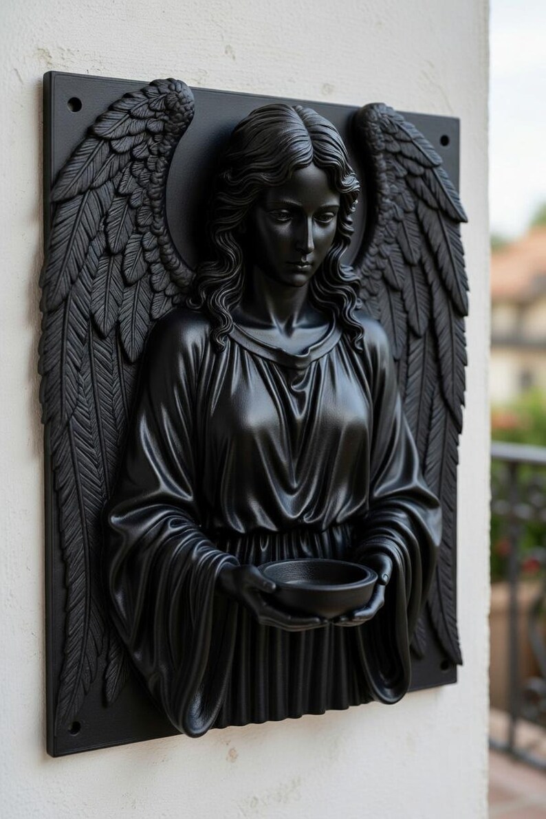 Guardian Angel Candle Holder STL, Tealight Holder STL File, Christian ...