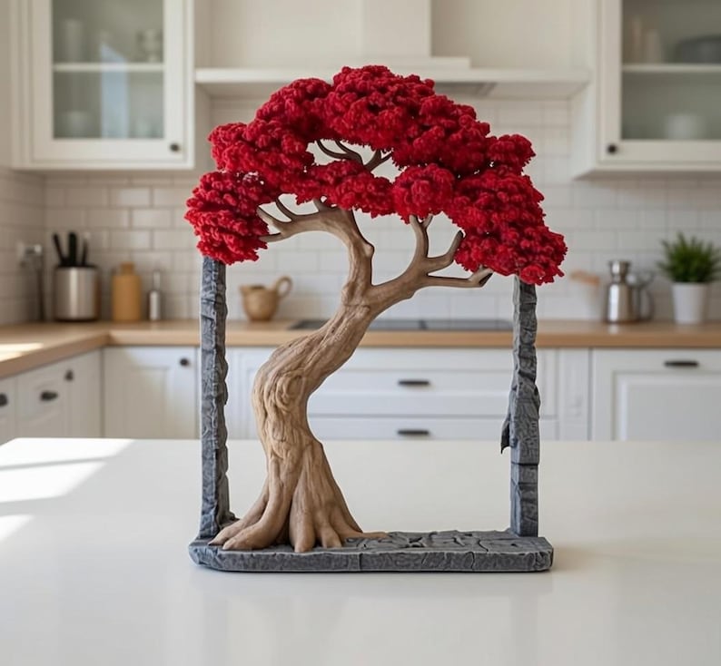 Tree Frame Wall Shelf STL, Gothic Frame, 3D Print Files, Valentines Day ...
