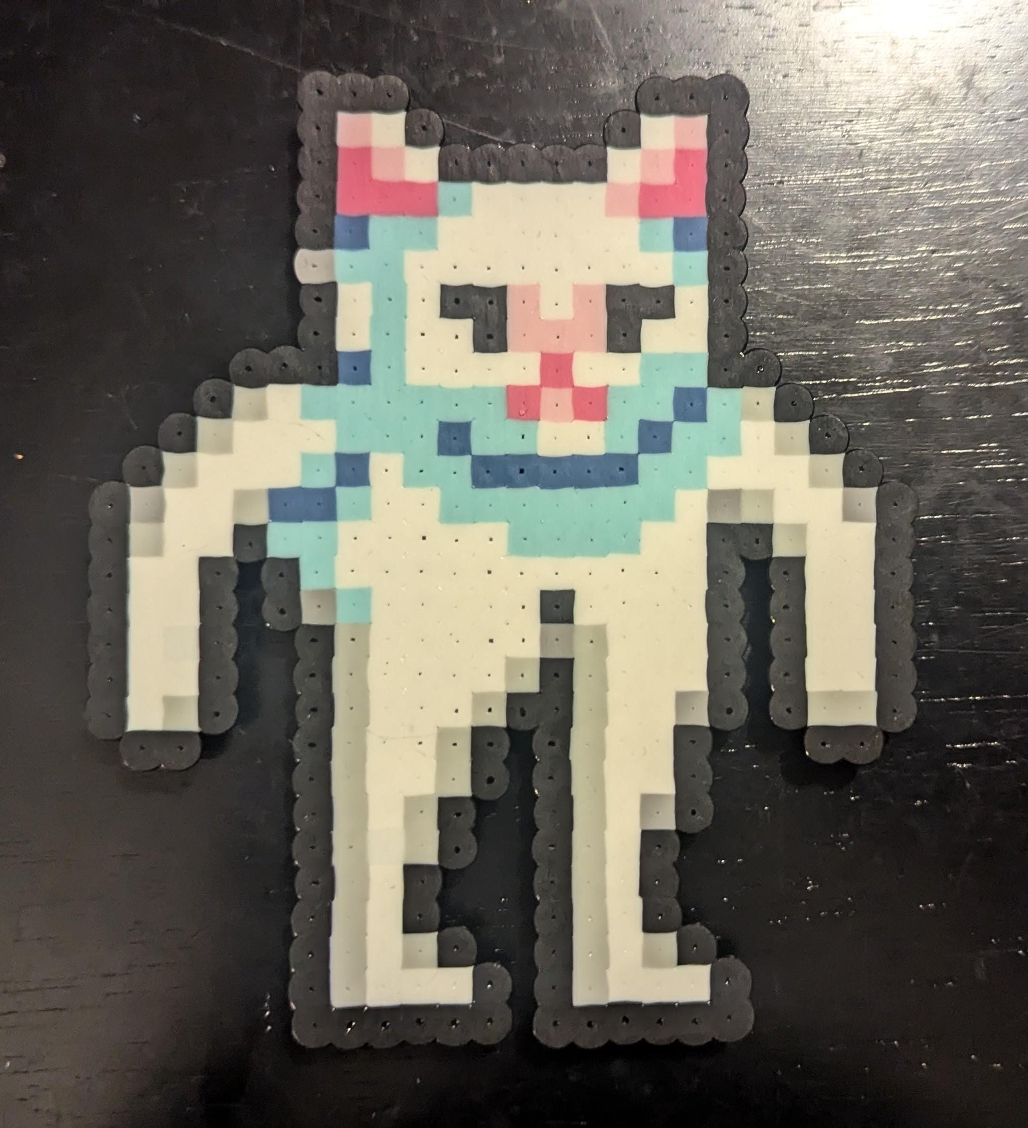 Funny Meme Cat Perler Beads - Etsy
