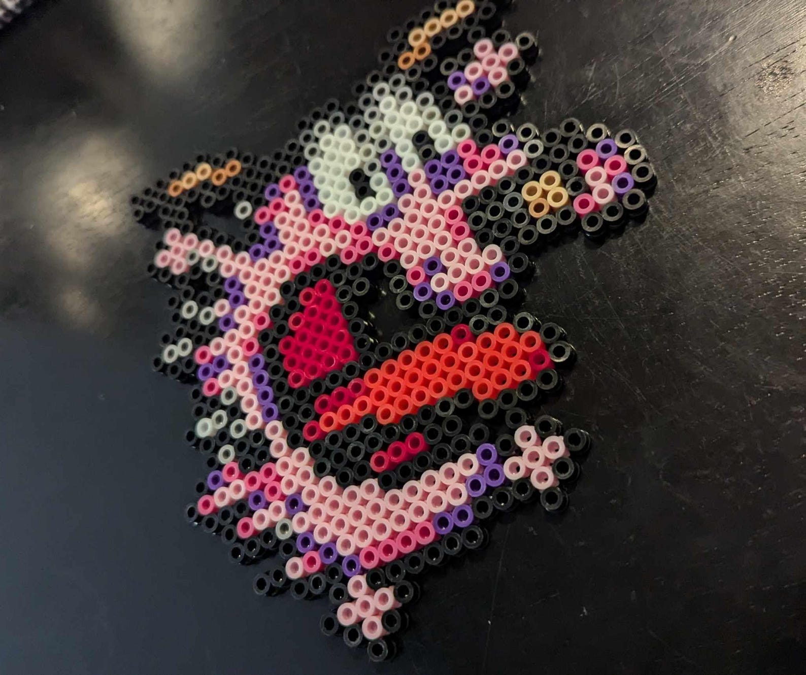 Courage the Cowardly Dog Perler Bead - Etsy