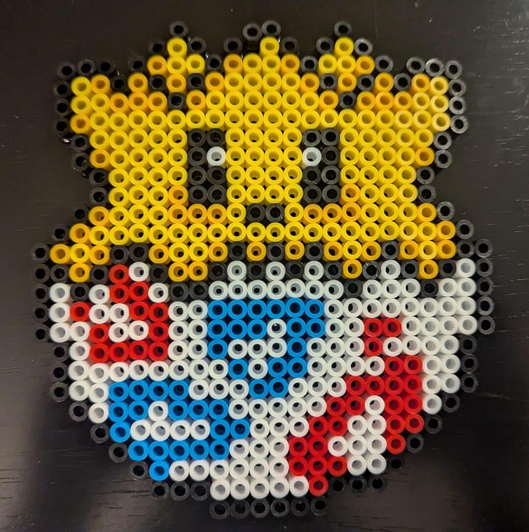 Togepi Perler - Etsy