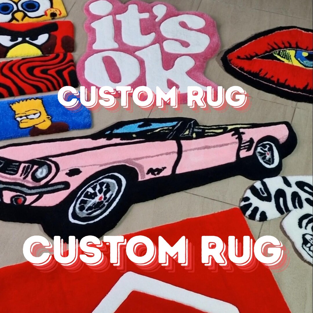 Custom Tufted Rug Design / Personalized Rug, Custom Tuft Rug ...