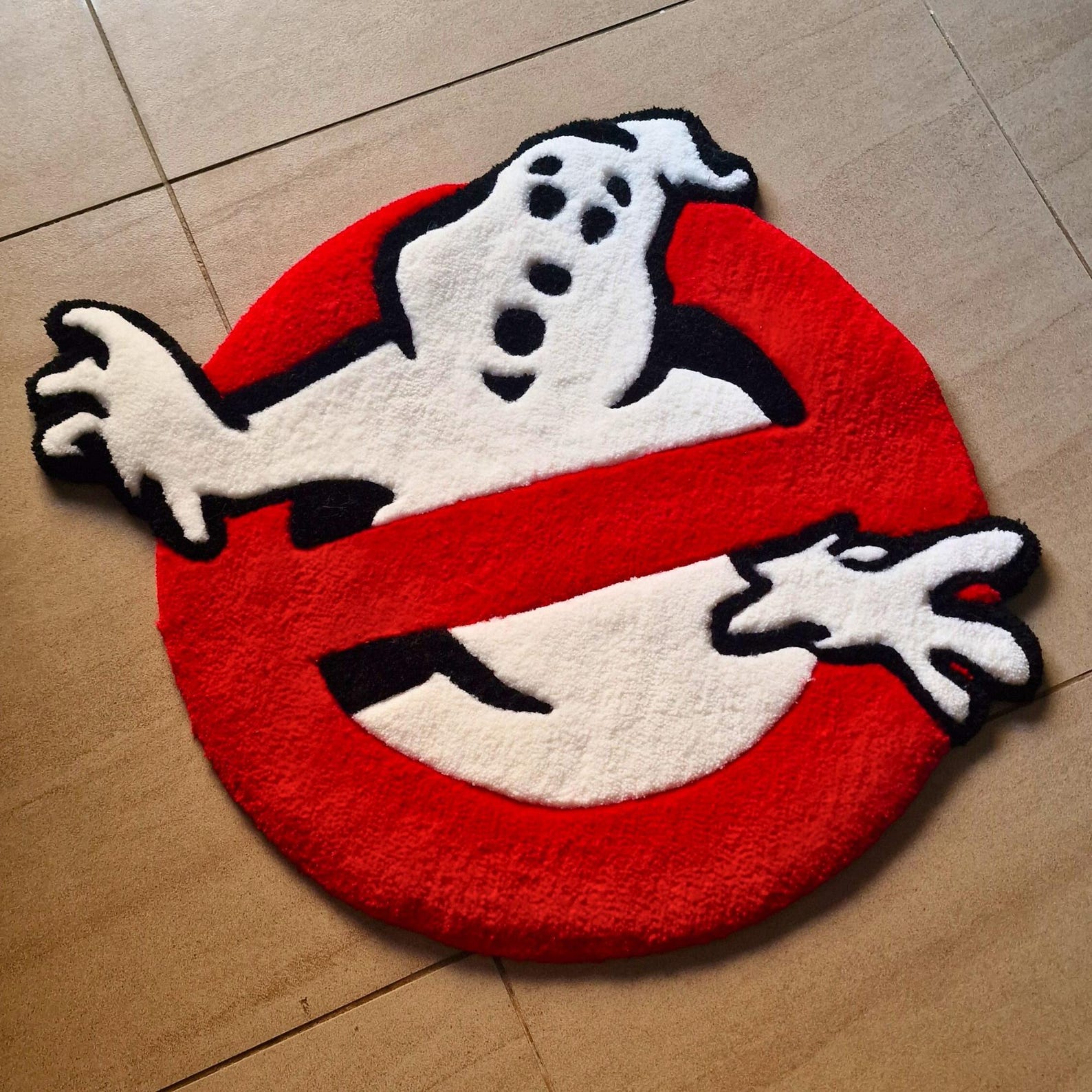 Ghostbusters Carpet, Custom Tufted Rug Design/personalized Rug, Custom ...