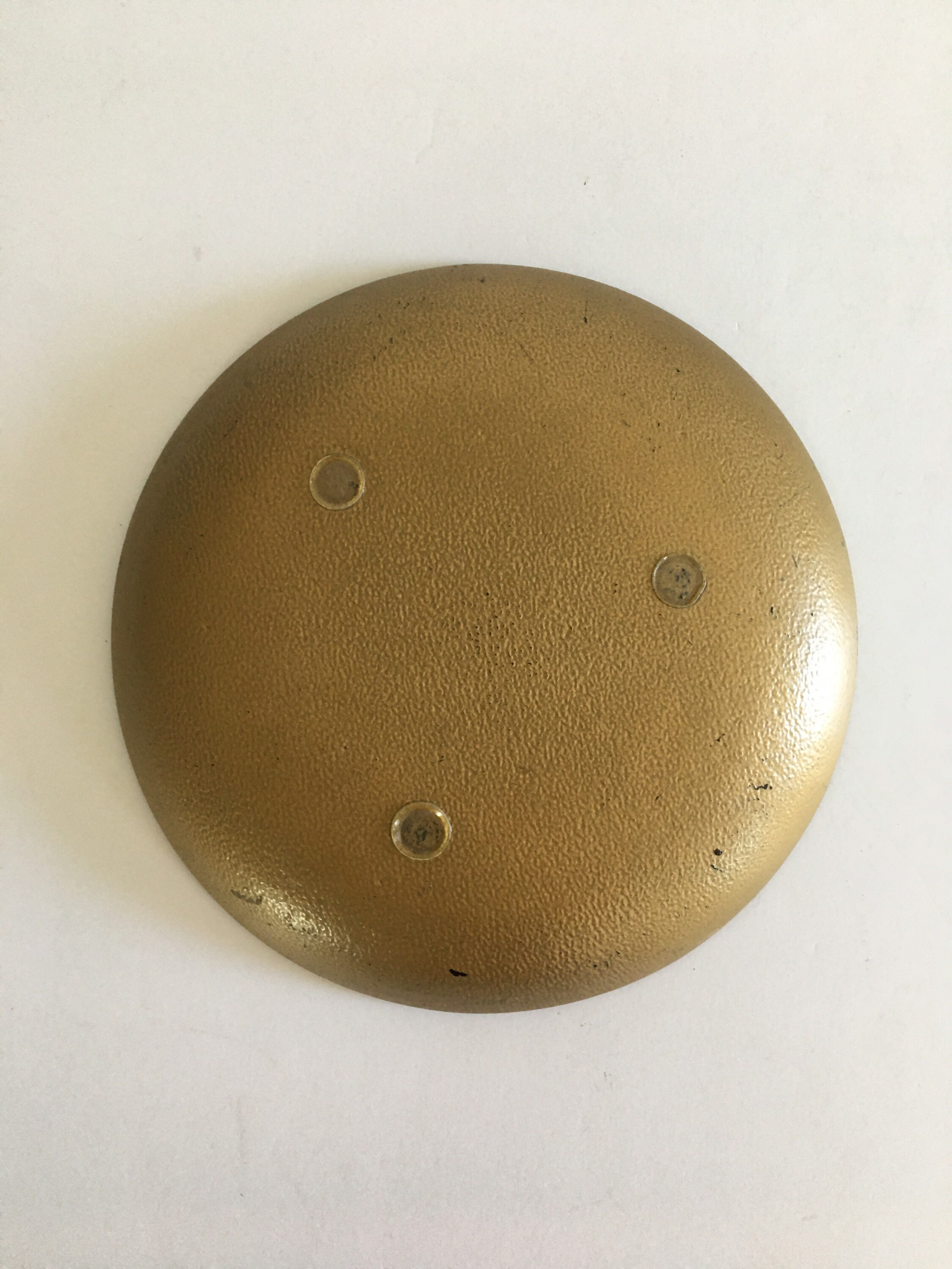 Vintage Gold Ornate Decorative Plate - 1960s Boho Decor - Etsy