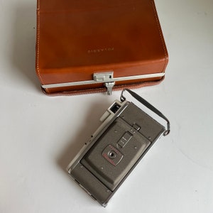 Vintage Polaroid Highlander Land Camera 80B, Original Box & Accessories ...