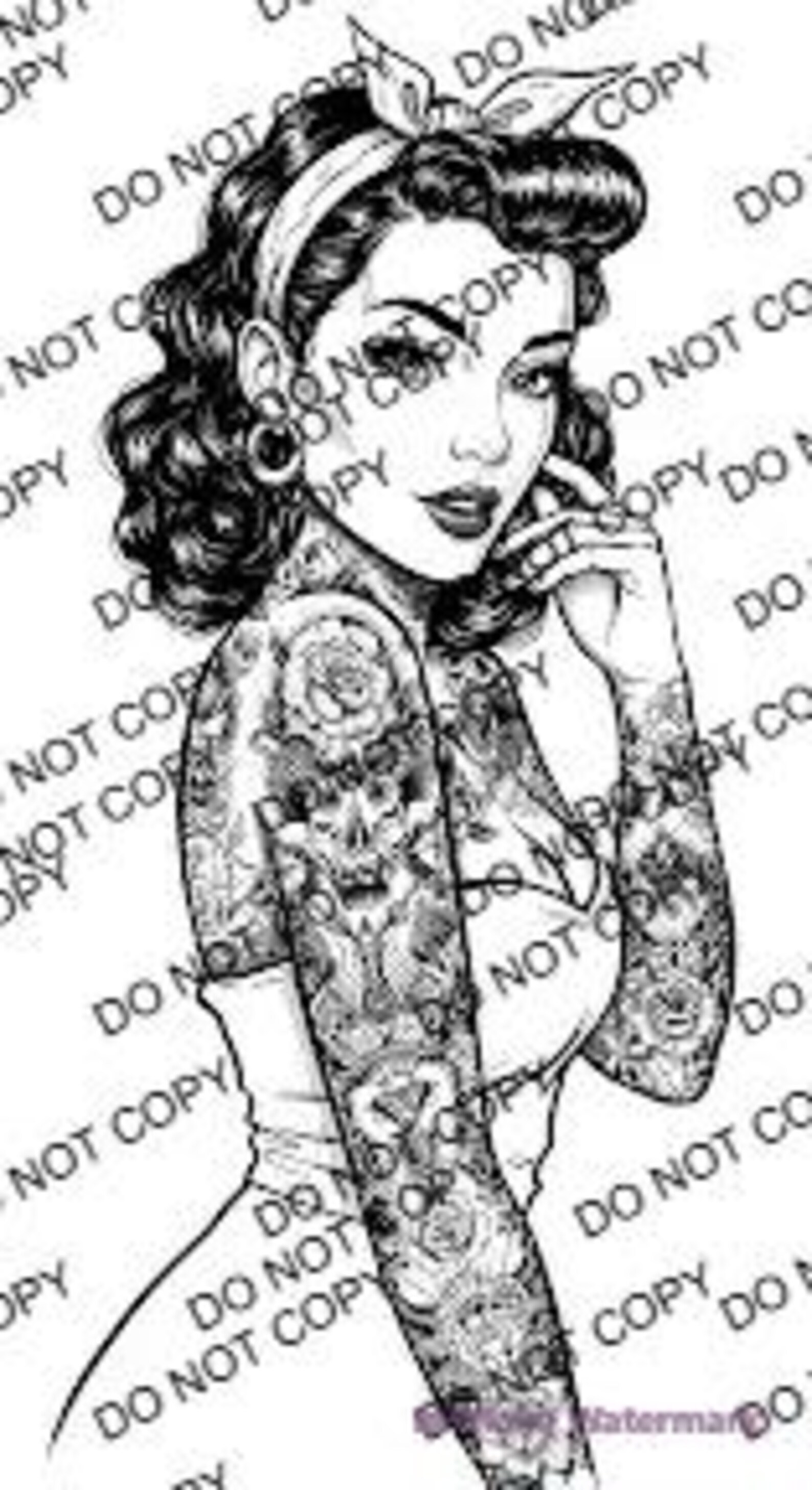 19 Hot Pin Up Girl Designs Bundle Ai Svg And Png Files For Sizzling Retro Creations Etsy