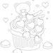 Cute Mini Figures Coloring Pages - Etsy