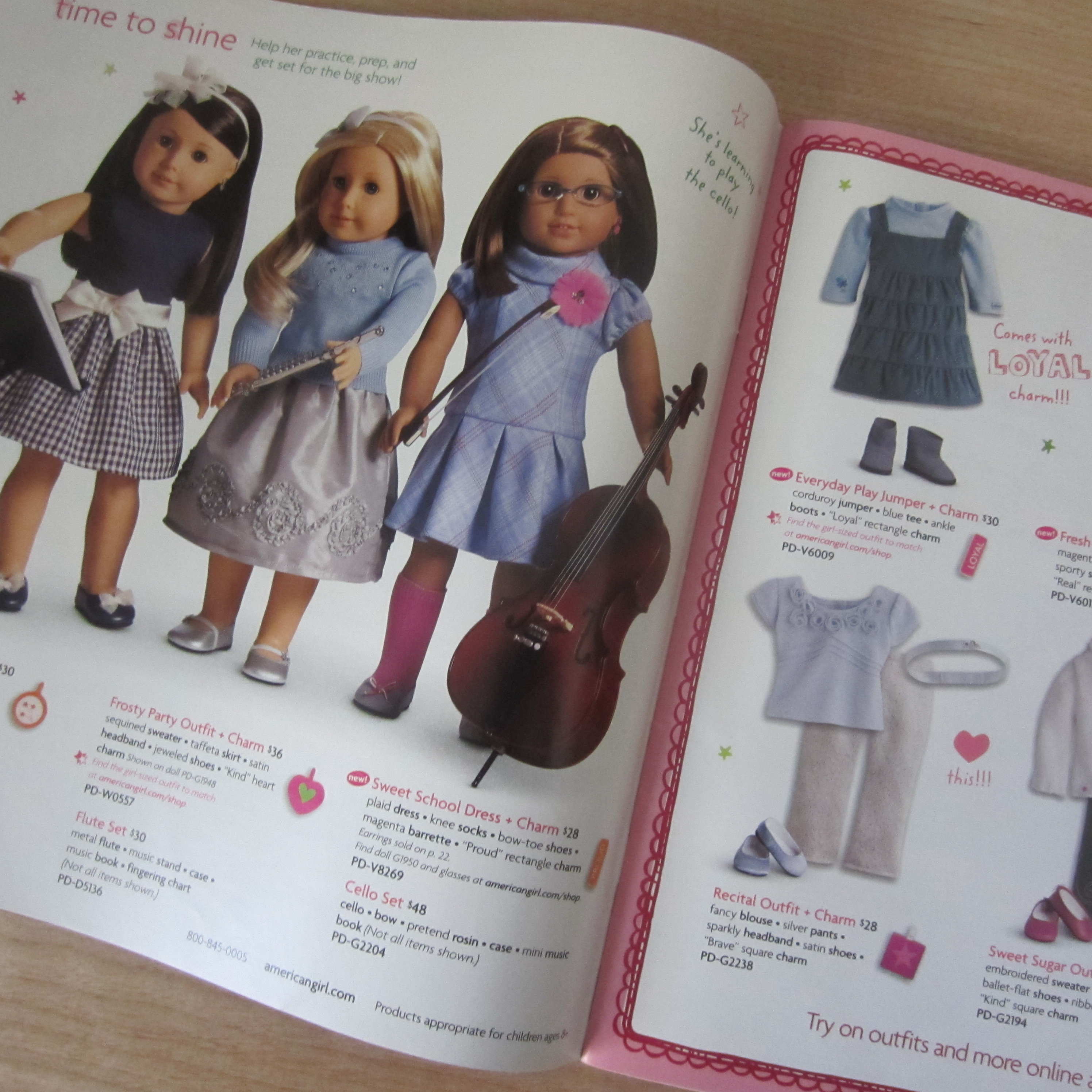 Doll Sized Music Stand and Flute Music Book - munimoro.gob.pe