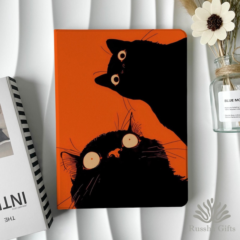Cat iPad Case 10th Gen - Etsy UK