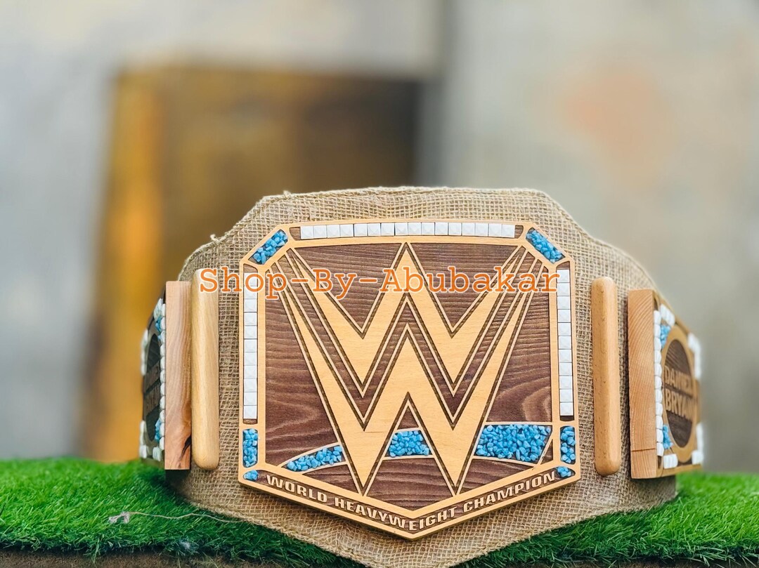 Authentic Daniel Bryan Eco-friendly Championship Belt Rare - Etsy