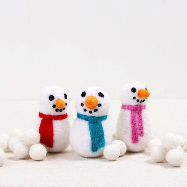 Felt Snowman - Etsy
