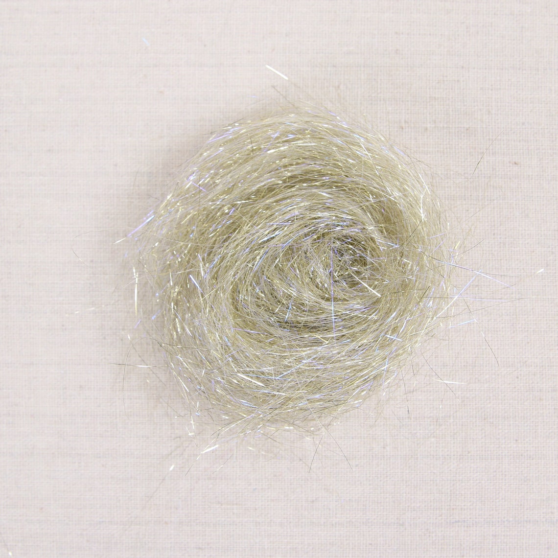 Gold Iridescent// Angelina Fiber // Wool Roving, Sparkly Fibers, Yarn ...
