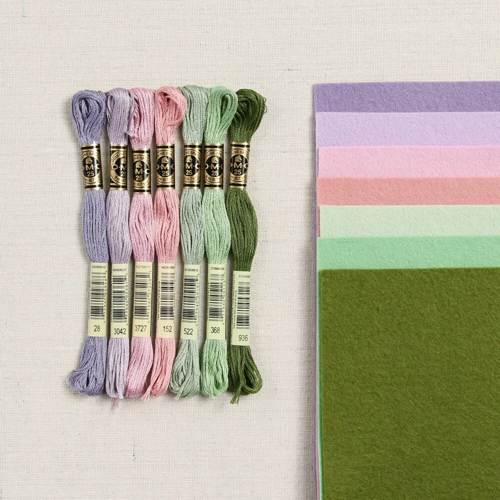 Pure Wool Felt Palette // Terrarium // Merino Wool Felt Sheets, Wool ...