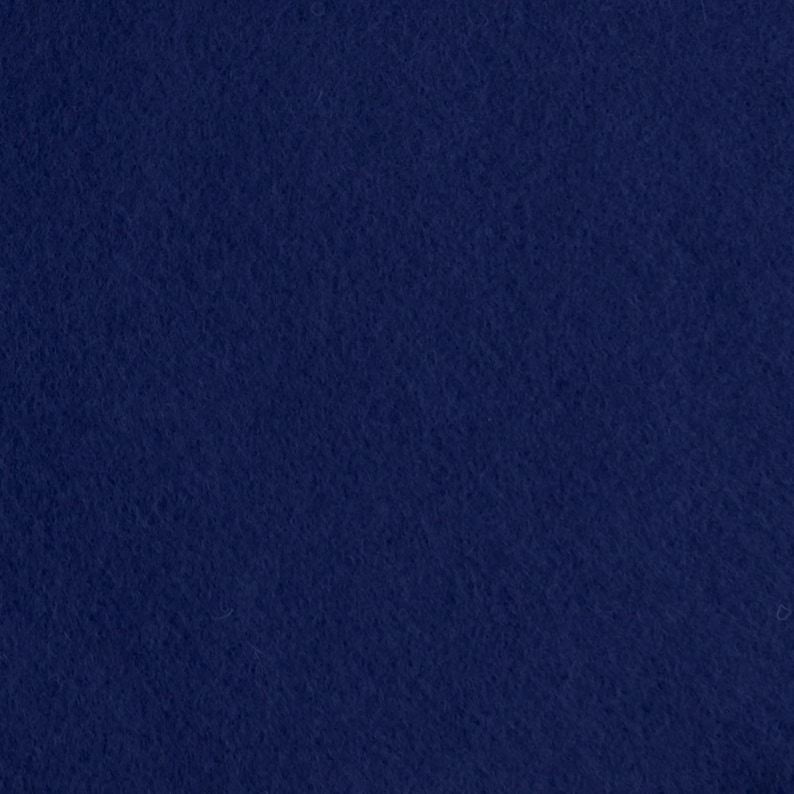 Oxford Blue Wool Blend Felt // Sheets // Yards // Threads // Felt ...