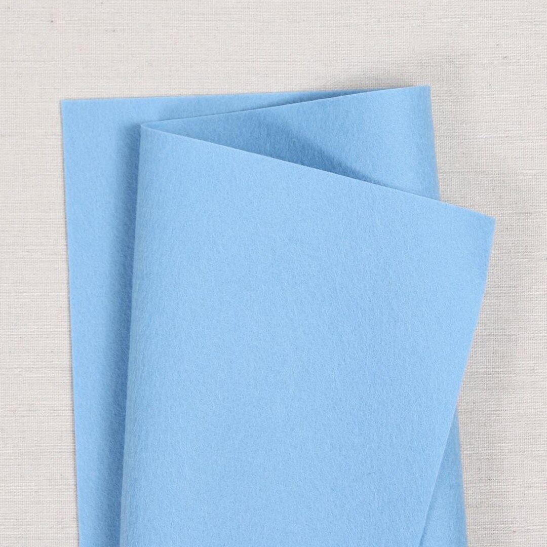 Cornflower 100% Wool Felt // Pure Merino Wool Felt Sheets // Bellwether ...