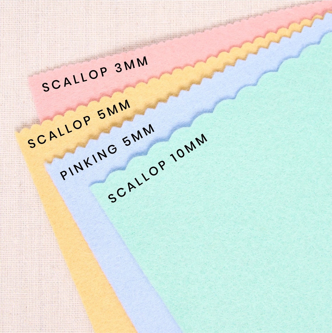 Shears //scissors // Scallop, Pinking, Felt and Craft Supplies, Fabric ...