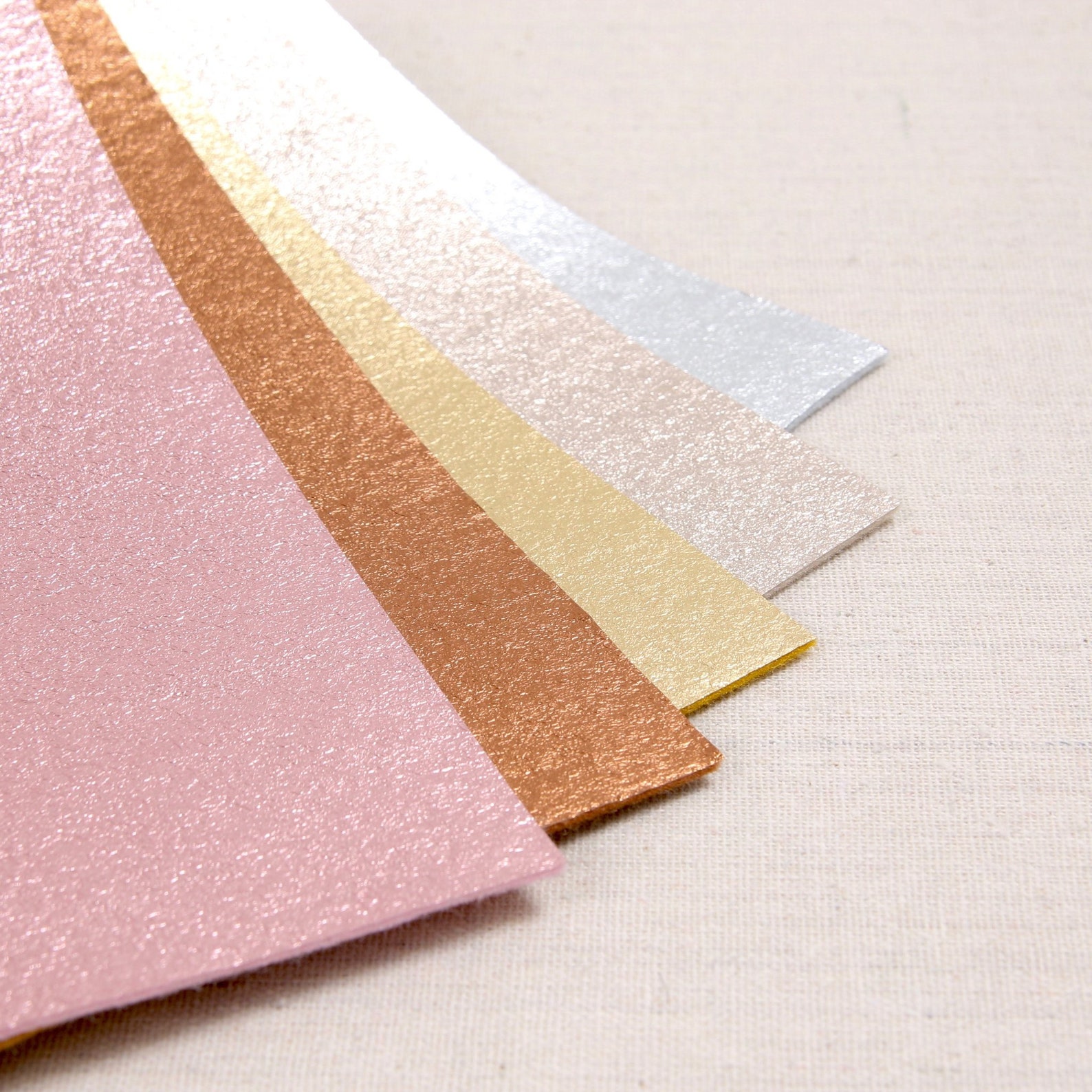 Metallic Felt // Champagne Light Gold // Bellwether, 9x12" Metallic ...