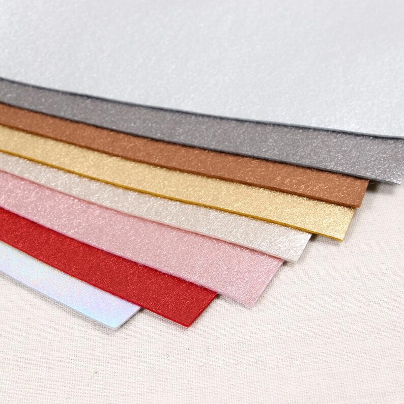 Metallic Felt Collection // Bellwether // Metallic Felt in 9 Colors ...