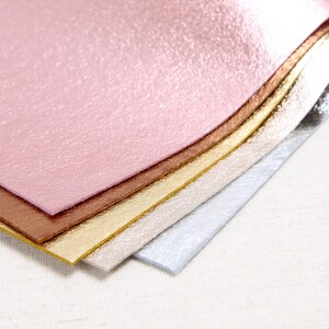 Metallic Felt // Champagne Light Gold // Bellwether, 9x12" Metallic ...