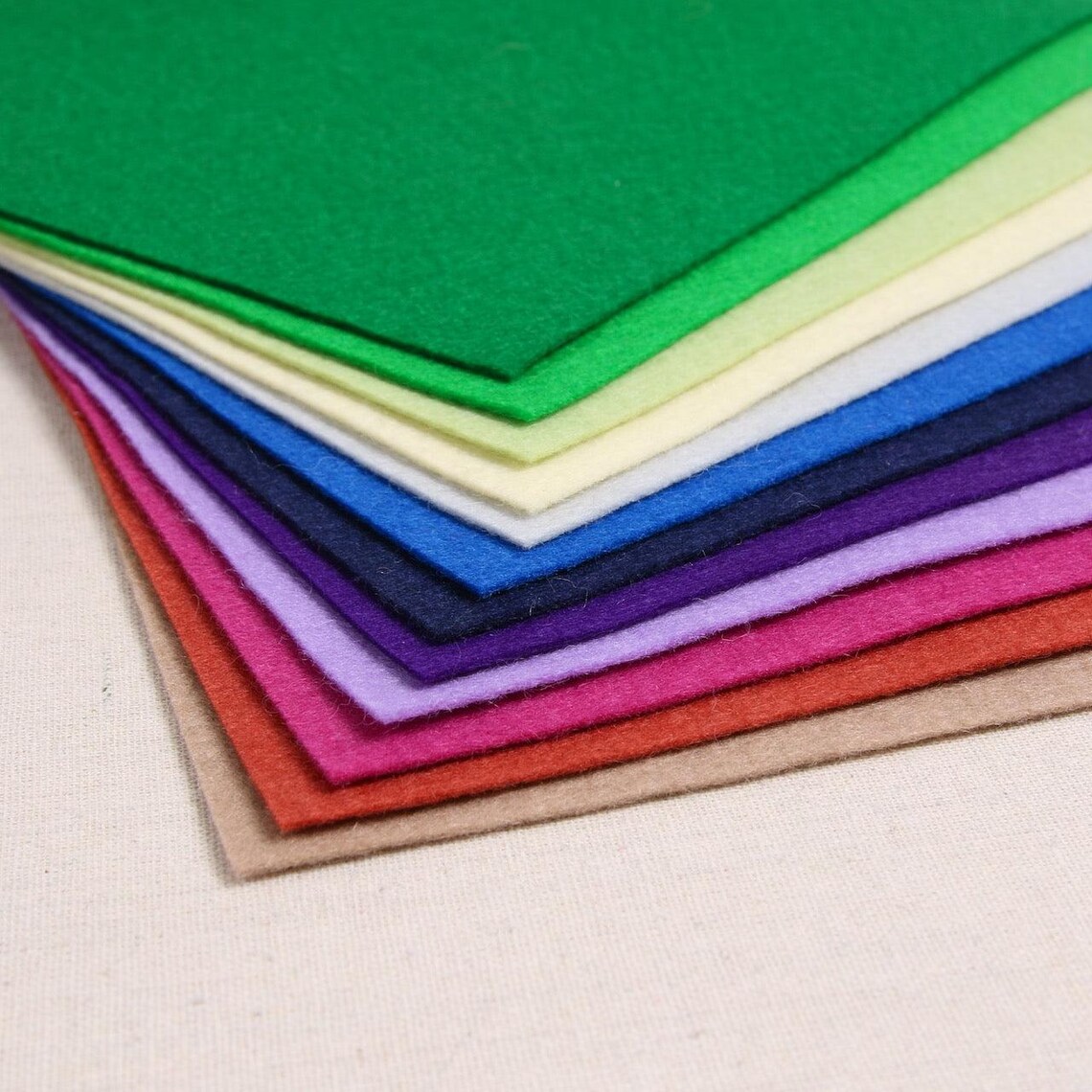 Cashmere 100% Wool Felt // Pure Merino Wool Felt Sheets // Bellwether ...