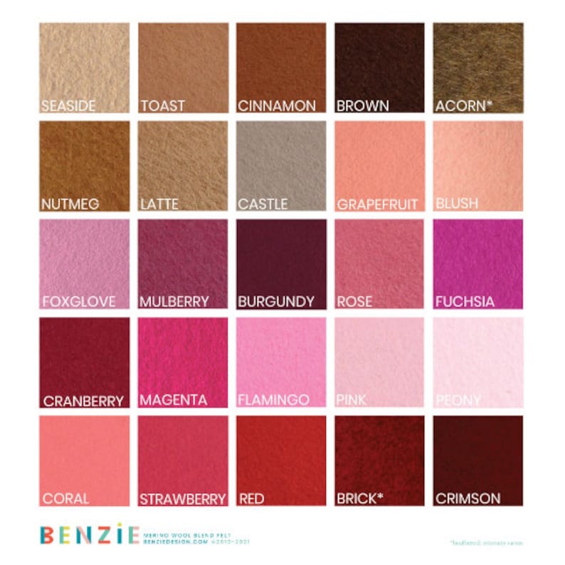 Wool Felt by the Bolt // Discount Felt // Felt Yardage Fabric - Etsy