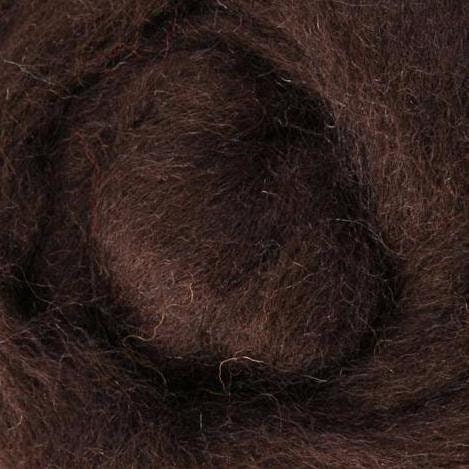 Wool Roving // Chocolate Corriedale Roving // Brown Roving, Wet and ...
