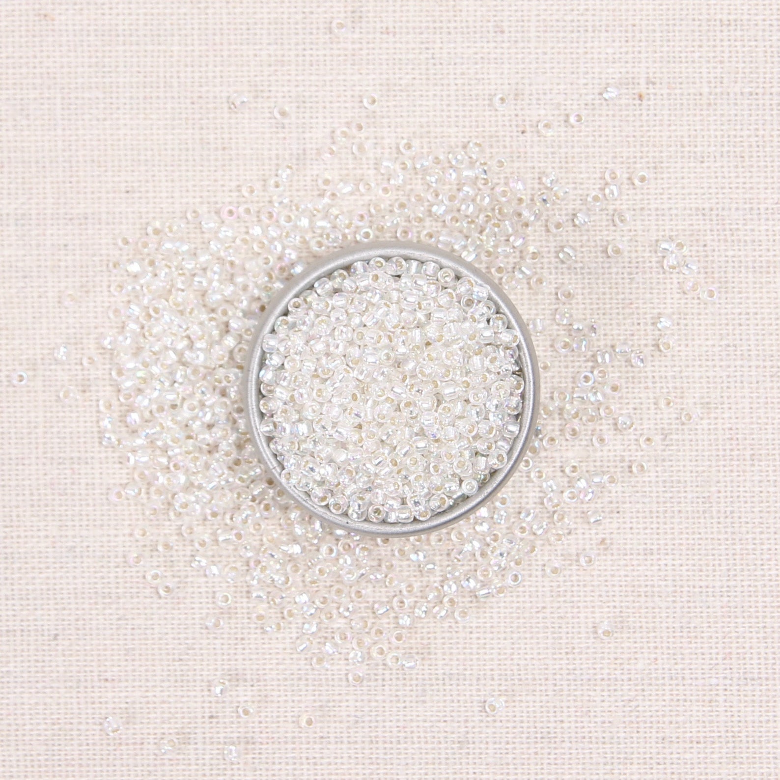 Sequins & Beads // Silver Metallic Sequins Silver Iridescent - Etsy