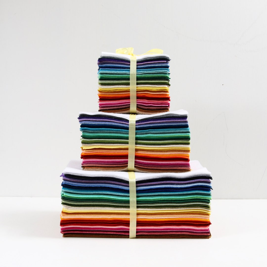 Wool Blend Felt Collection // 4x6 // Charm Pack, Entire Felt Line ...