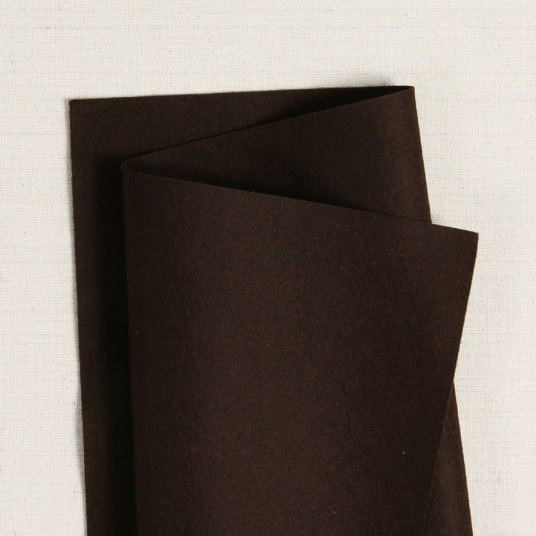 Chicory Brown 100% Wool Felt // Pure Merino Wool Felt Sheets ...