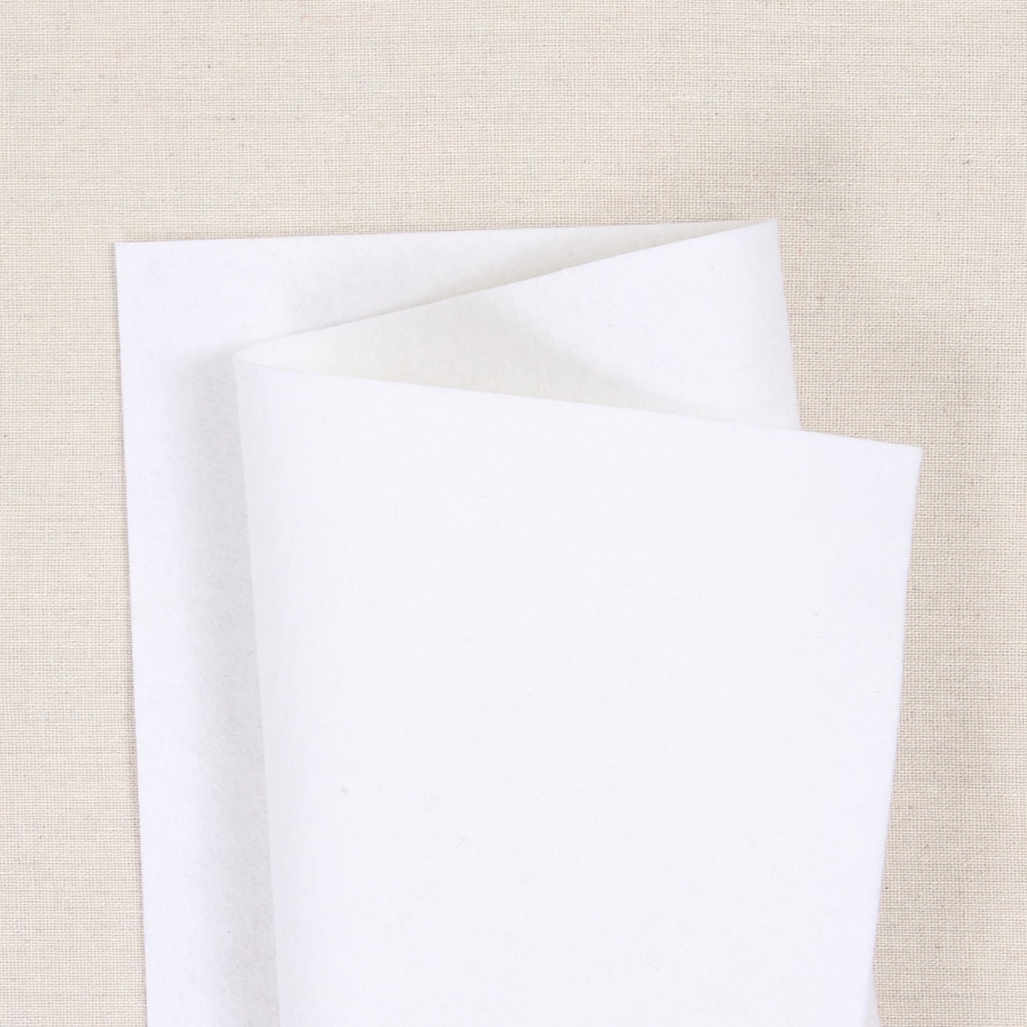 White 100% Wool Felt // Pure Merino Wool Felt Sheets // Bellwether ...