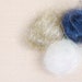 Gold Iridescent// Angelina Fiber // Wool Roving, Sparkly Fibers, Yarn ...
