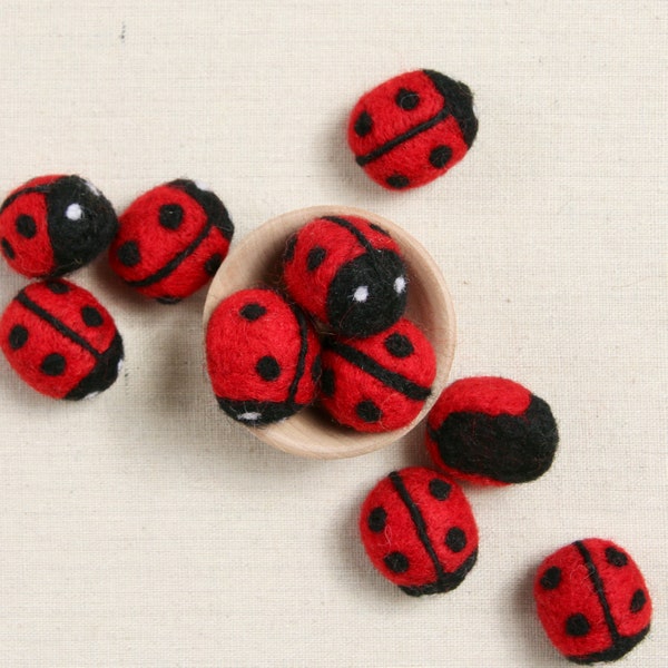 Felt Ladybug - Etsy
