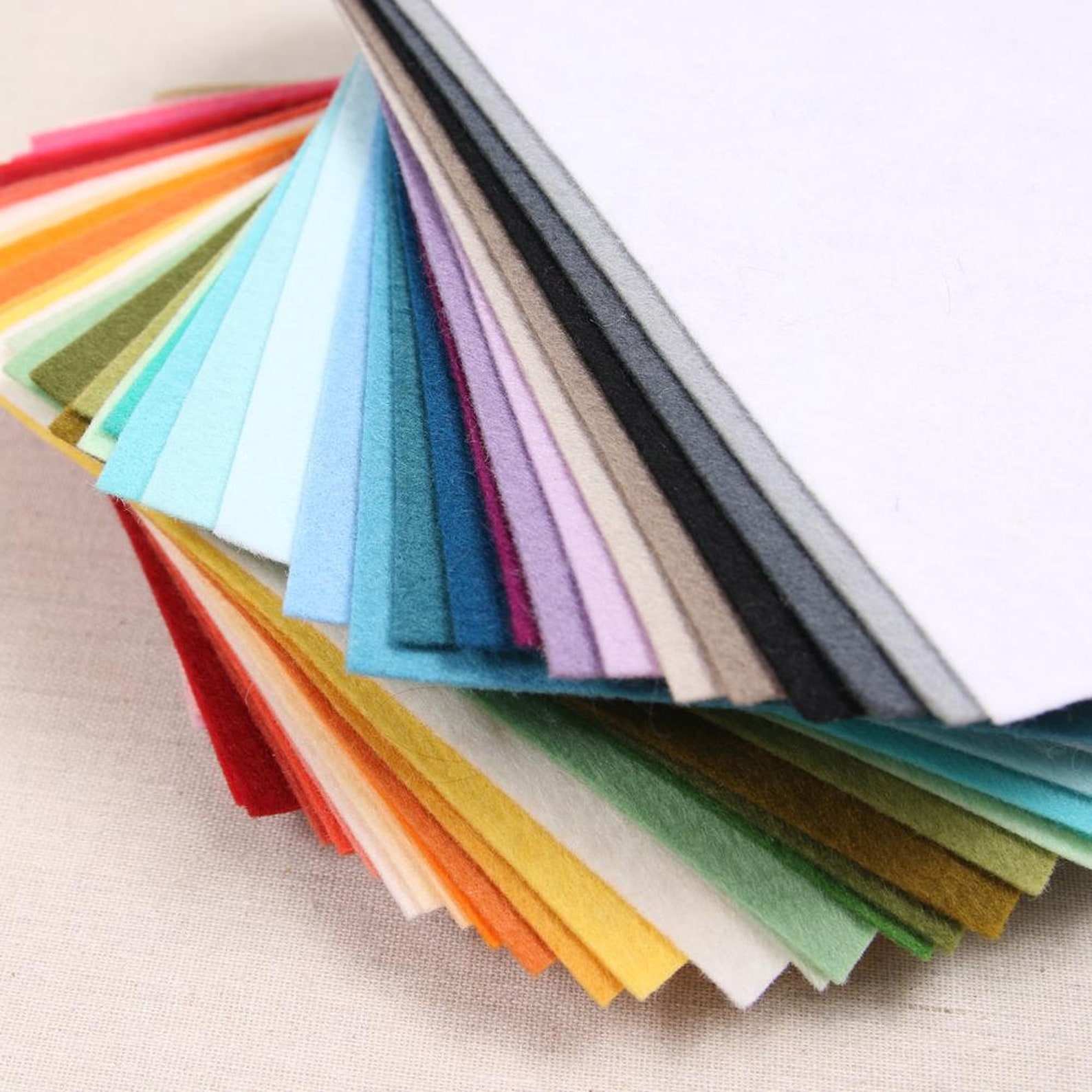 Azalea 100% Wool Felt // Pure Merino Wool Felt Sheets // | Etsy