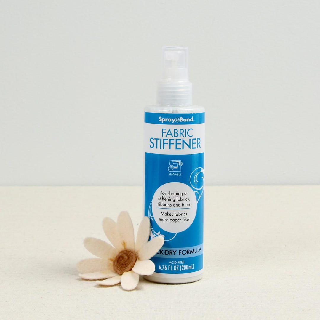 Fabric Stiffener // Stiffen Spray // Stiff Felt, Felt Flowers, Felt ...